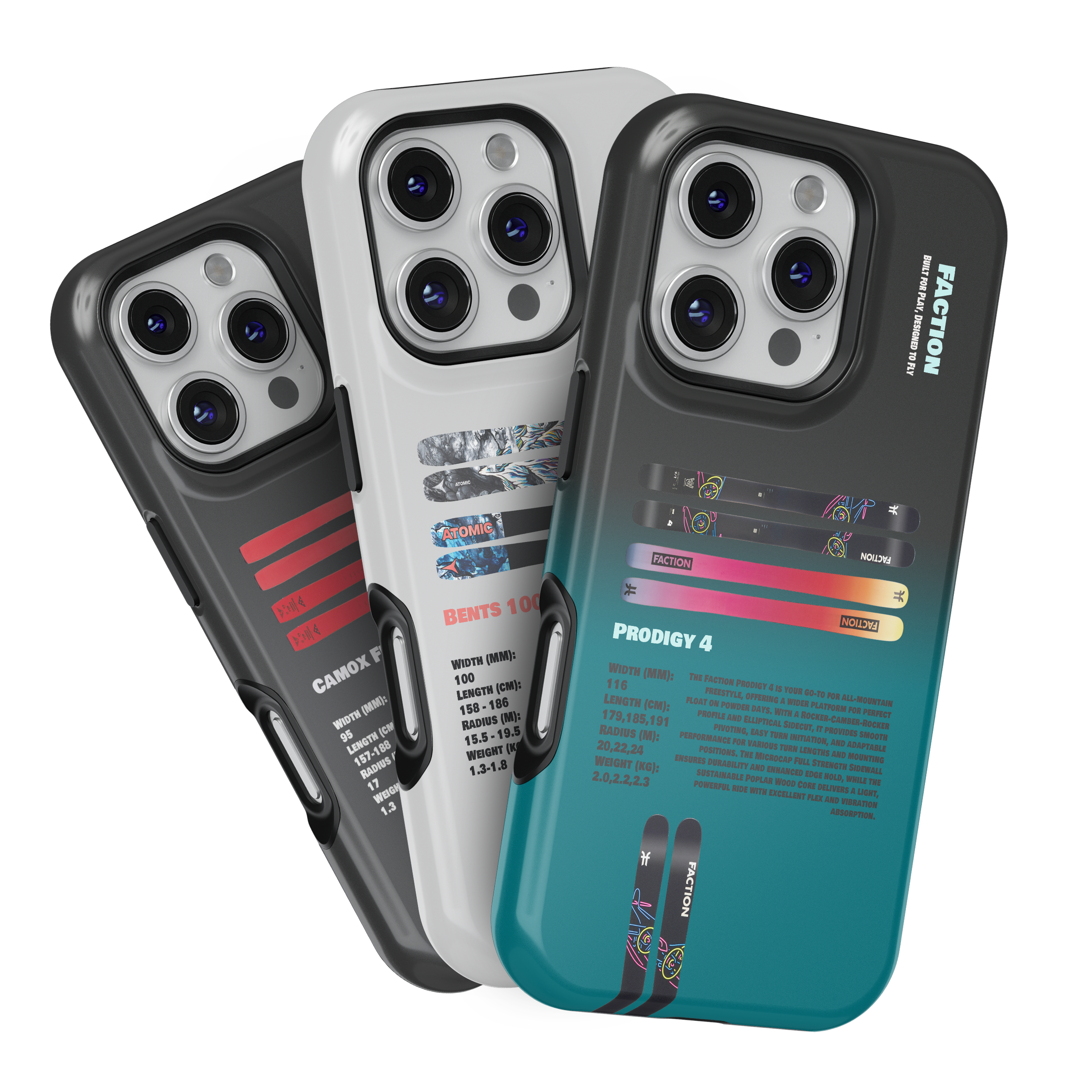 Ski Phone Cases – Freeride & Alpine Designs – Skiingcreed